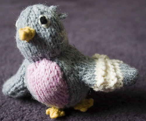 Ravelry: Percy the Pigeon pattern by Alan Dart