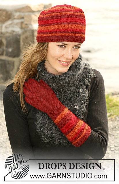 Ravelry: 104-22 a - Mittens pattern by DROPS design