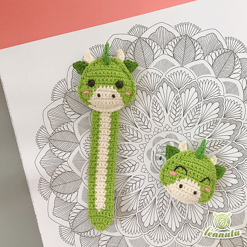 Ravelry: Dragon Bookmark pattern by Thao Nguyen Lennutas