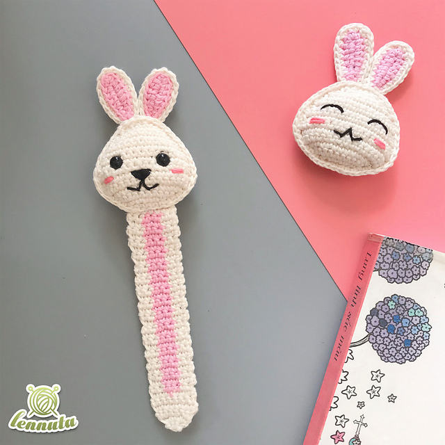 Ravelry: Bunny Bookmark pattern by Thao Nguyen Lennutas
