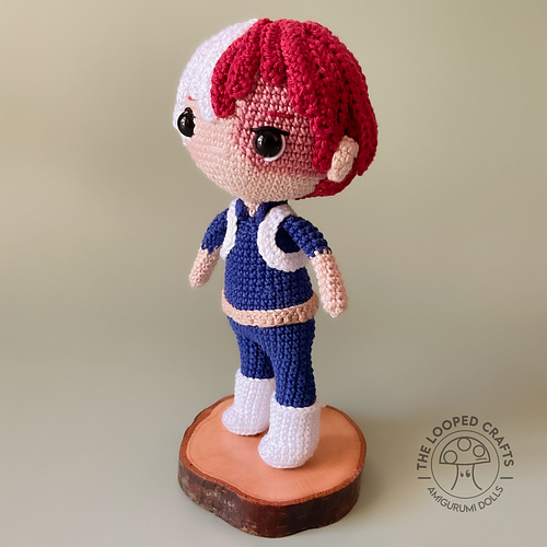 Ravelry: Todoroki My Hero Academia pattern by Aimy Fernandez