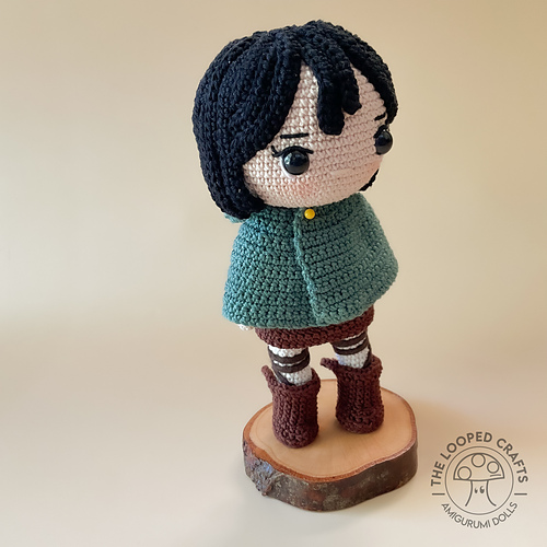 Ravelry: Mikasa Attack on Titan pattern by Aimy Fernandez