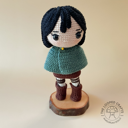 Ravelry: Mikasa Attack on Titan pattern by Aimy Fernandez