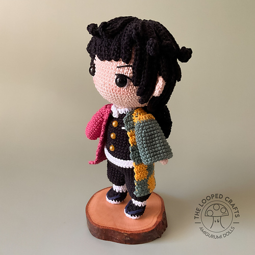 Ravelry: Giyu Demon Slayer Amigurumi pattern by Aimy Fernandez