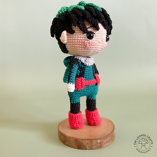 Ravelry: Midoriya My Hero Academia pattern by Aimy Fernandez