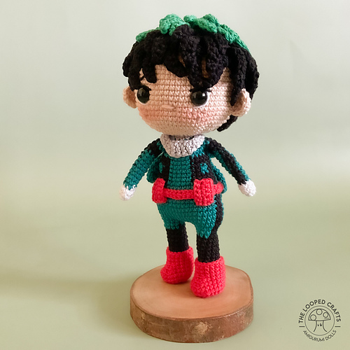 Ravelry: Midoriya My Hero Academia pattern by Aimy Fernandez