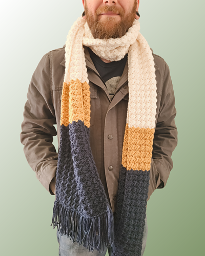 Ravelry: Color Block Super Scarf pattern by Shannon Holding