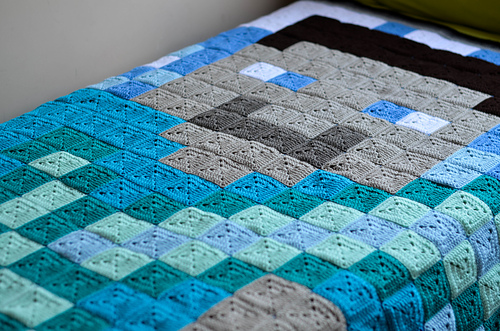 Ravelry: Minecraft Blanket pattern by The Loopy Stitch