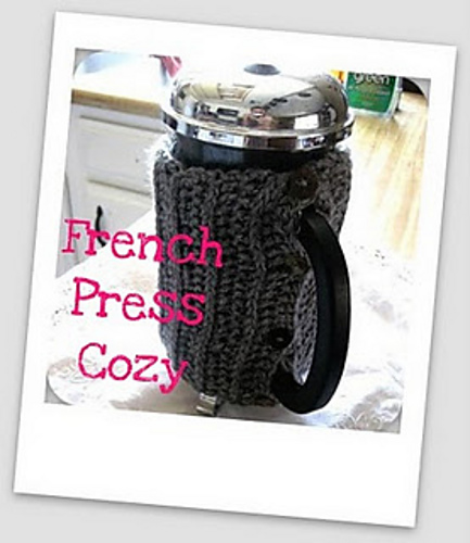 Ravelry: French Press Cozy pattern by Megan Nadalet