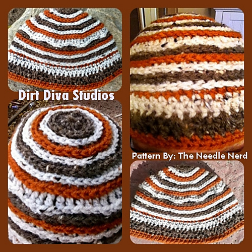 Ravelry: The Ziggurat Beanie pattern by Darla Allen