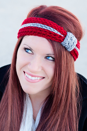 Ravelry: Crochet Bow Band Headband Pattern pattern by Darla Allen