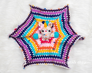 Ravelry: Hug Me Unicorn Lovey pattern by Nicole Chase