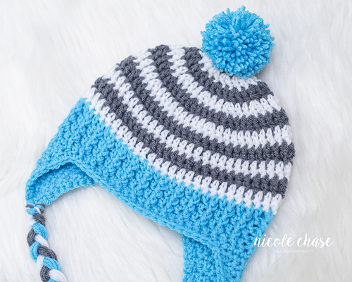 Ravelry: Spirit Earflap Hat pattern by Nicole Chase