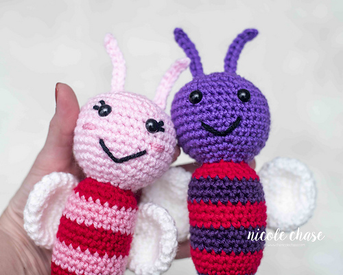 Ravelry: Lulu the Love Bug pattern by Nicole Chase