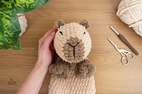 Ravelry: Capybara Snuggler pattern by Ana Carolina