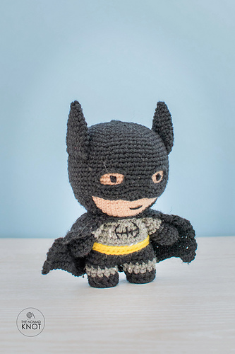 Ravelry: Batman Kid amigurumi pattern by Ana Carolina