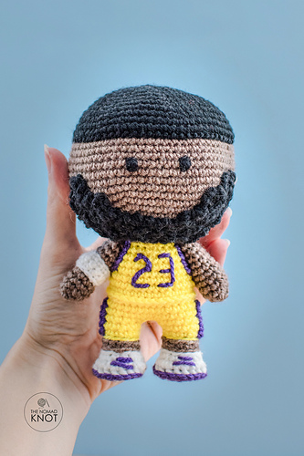 Ravelry: Basketball player Lebron pattern by Ana Carolina