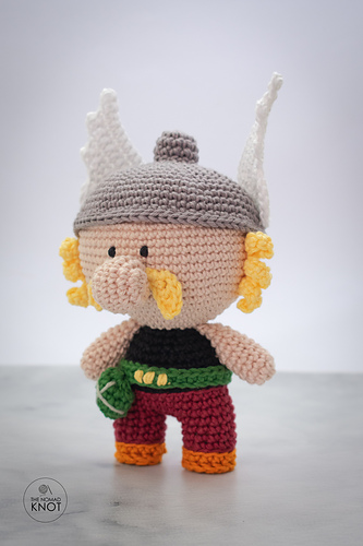 Ravelry: Asterix amigurumi pattern by Ana Carolina