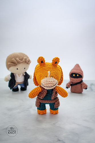 Ravelry: Jar Jar Binks amigurumi pattern by Ana Carolina