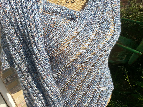 Ravelry: Clapotis for Loom Knitters pattern by Charity Windham