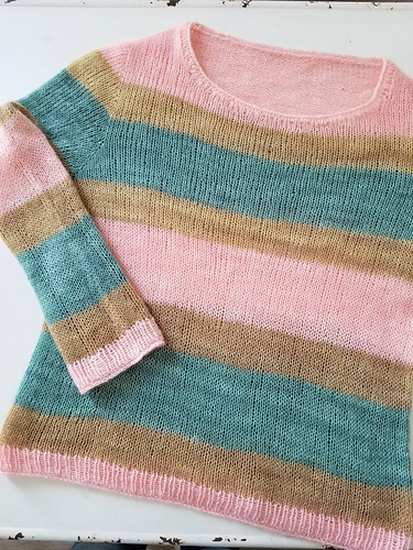 Ravelry: Nantucket Sweater pattern by Plucky Knitter Design