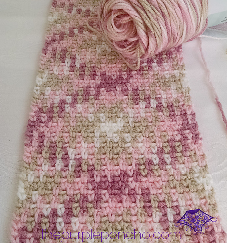 Ravelry: thepurpleponcho's Color Pooling Argyle Super Scarf