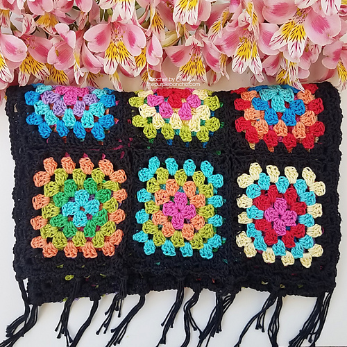Ravelry: Granny Square Shawl pattern by Carolyn Calderon