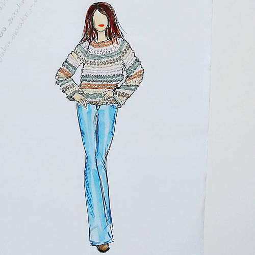 Ravelry: BonBon Sweater pattern by Katie Moore