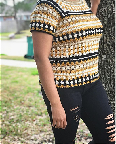 Ravelry: BonBon Sweater pattern by Katie Moore