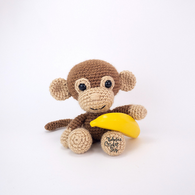 Ravelry: Crochet monkey pattern by Theresa's Crochet Shop