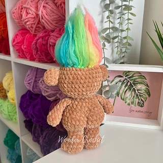 Ravelry: Magic Troll Plush pattern by Allison Wonder