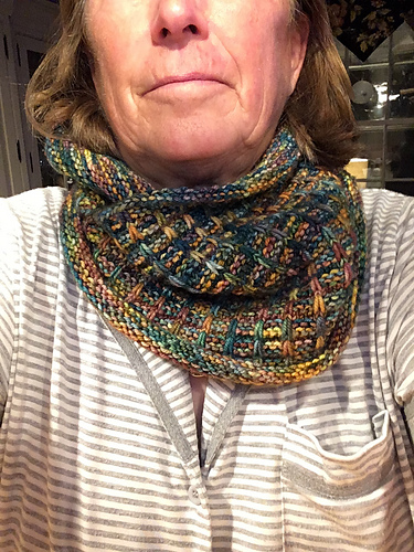 Ravelry: F525 Slip Stitch Cowl pattern by Plymouth Yarn Design Studio