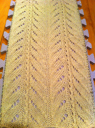 Ravelry: Fall Leaves Table Runner pattern by Theresa Anderson
