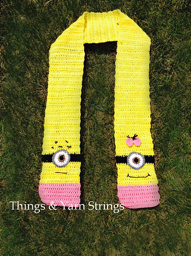 Ravelry: Minion scarf pattern by Patricia King