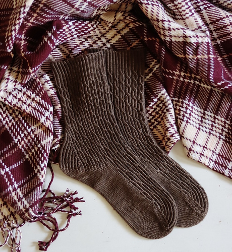 Ravelry: Woodsmoke Socks pattern by This Handmade Life