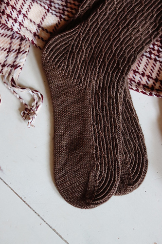 Ravelry: Woodsmoke Socks pattern by This Handmade Life