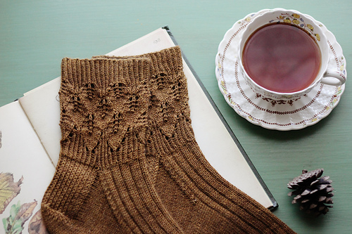 Ravelry: September Woods Socks pattern by This Handmade Life