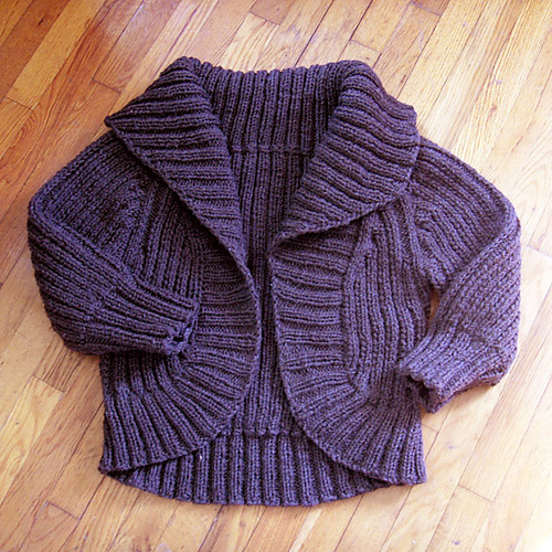 Ravelry: Soft Rib Cardigan pattern by Lion Brand Yarn