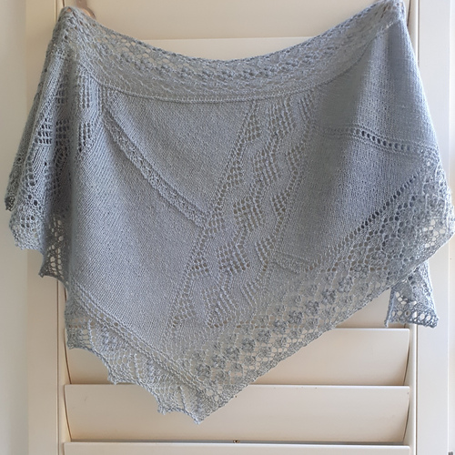 Ravelry: Estonian Trellis Shawl pattern by Cath Ward
