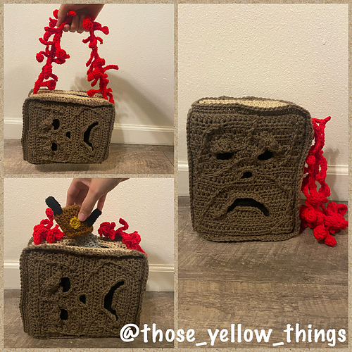 Ravelry: Book of The Dead Bag pattern by Emily Ann