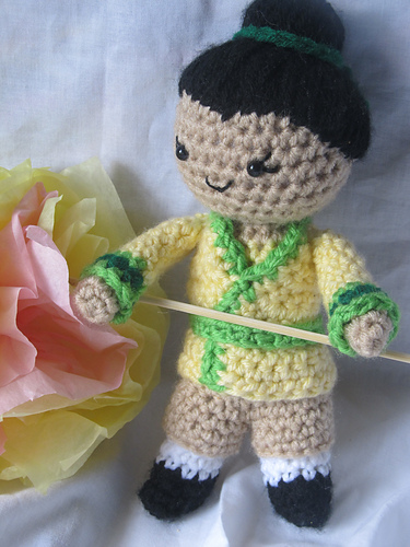 Ravelry: Mulan - Bride Dress and Warrior Outfit pattern by Tiffany Wilson