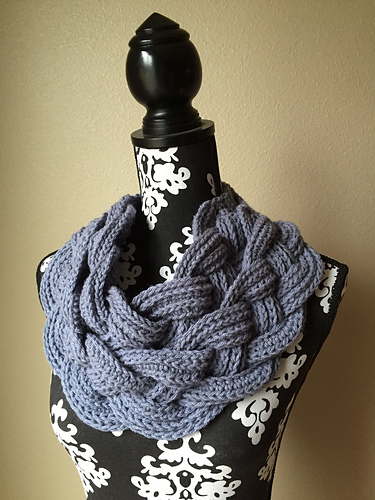 Ravelry: Double Layered Braided Cowl pattern by CrochetDreamz