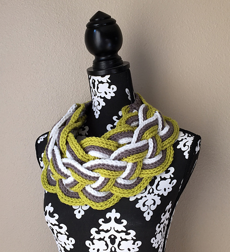 Ravelry: Double Layered Braided Cowl pattern by CrochetDreamz