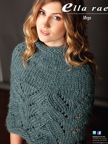 Ravelry: Mega Cape pattern by Ella Rae