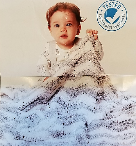 Ravelry: Zig and Zag Baby Blanket pattern by Yarnspirations Design Studio