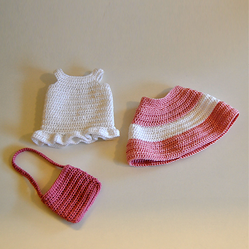 Ravelry: Outfits nr 1 for 12 inch Marley or similar Fashion Dolls ...