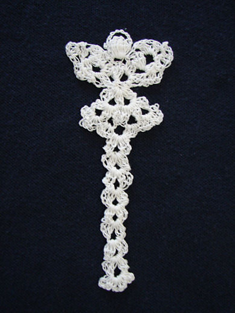 Ravelry: Thread Angel Bookmark pattern by Angie Kowalsky