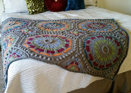 Ravelry: Summer Mosaic Afghan pattern by Julie Yeager