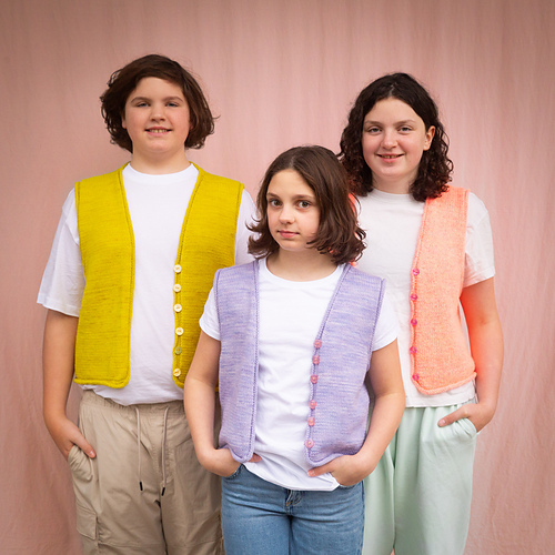 Ravelry: Vest Friends pattern by tincanknits