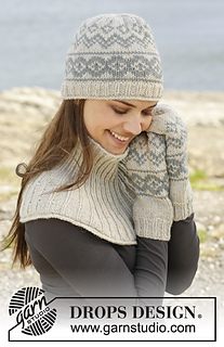 Ravelry: 156-13 Dreamin' Again Neck Warmer pattern by DROPS design
